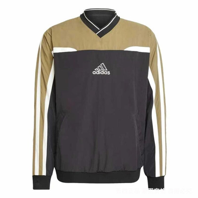 Adidas/阿迪达斯2025新款男士经典三条纹套头衫JD5395