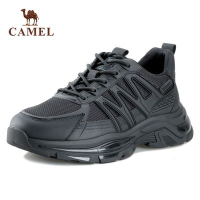 骆驼秋季户外运动休闲鞋软底透气
