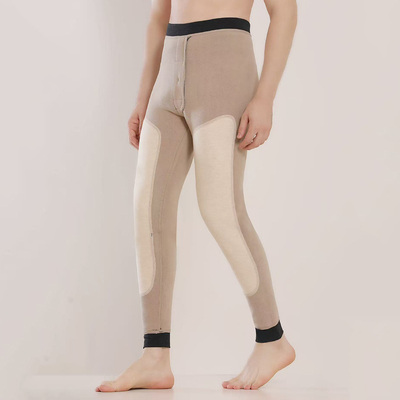 富丽德男士加厚高腰护膝保暖裤