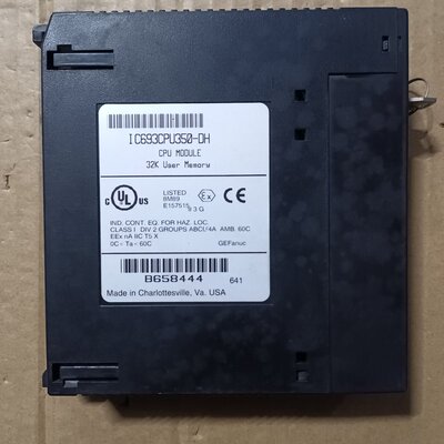 议价GE Fanuc PLC模块IC693CPU350-DH可维修
