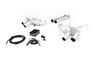 拉利 F12 Berlinetta 全钛合金 中尾段 排气 quicksilver