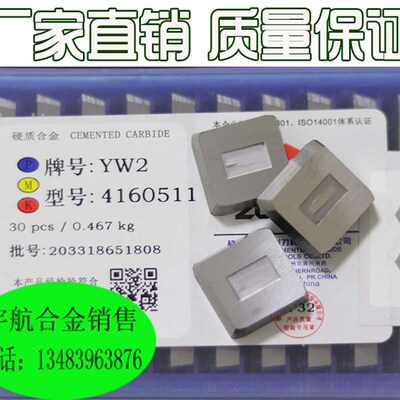 株洲四方三角铣刀片 YT15 YT5 YW1 YW2 YG8 YG6A 4160511 3130511