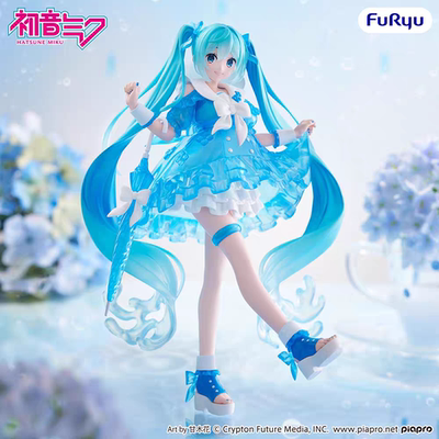 漫笙正版现货 Furyu Trio-Try-iT 初音未来 miku雨中舞 景品 手办