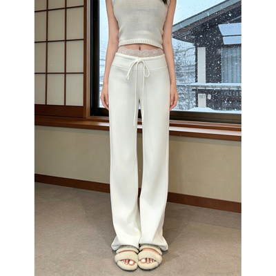 viola 【冬日裤王】 空气层+加绒双buff巨暖和两色蕾丝卫裤