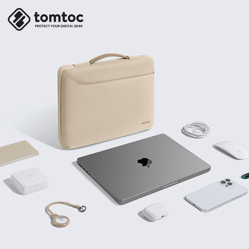 tomtoc电脑包16寸手提笔记本包14寸保护套M2适用于苹果2023年新款MacBook Pro/Air13寸_虎窝淘