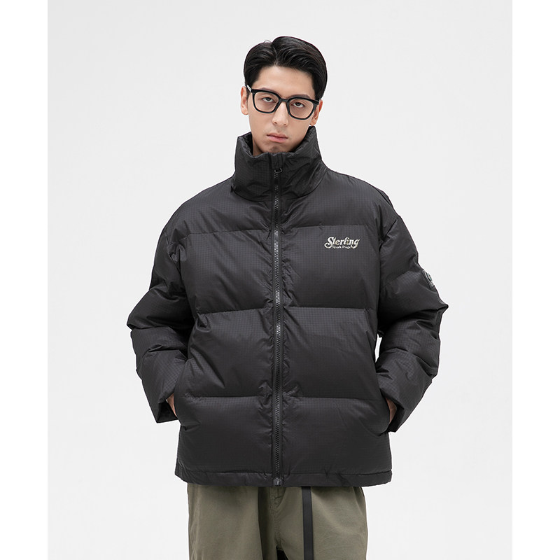 Adam freak日系户外露营机能指南针小格子棉衣男女潮加厚保暖外套_虎窝淘