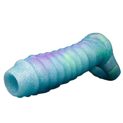 Penis Condoms Dick Sleeve Silicone Glans Sex Toys For Men