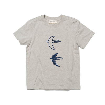 女款螺纹圆领基础全棉短袖