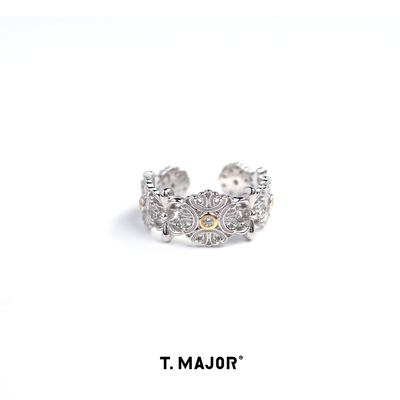 T.MAJOR男女通用S925原创开口戒