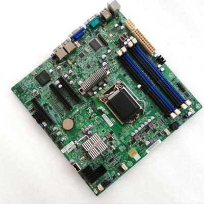 非实价议价议价SUPER/超微X9SCL LGA1155单路服务器主板DDR3/C202