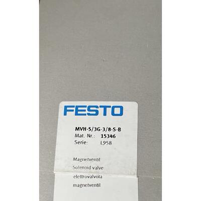 非实价议价议价费斯托 FESTO 电磁阀 15346 MVH-5/3G-3/8-S-B 全
