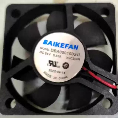 全新BAIKEFAN DBA05010B24L 24V 0.10A 5cm 静音变频器散热风扇