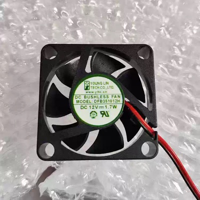 永立 DFB351012H 3510 DC12V 1.7W 3.5CM机顶盒静音直流散热风扇