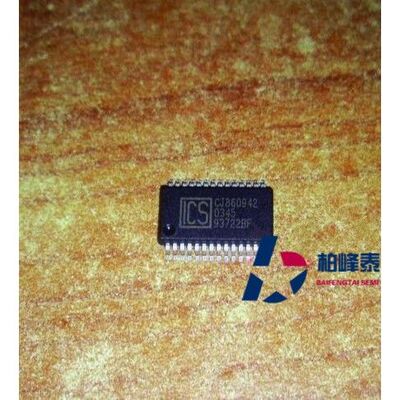 ICS93722BFT 丝印：93722BF SSOP-28 时间基准芯片 正品