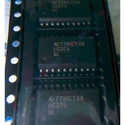 SN74HC374DWR 丝印：HC374 SOP-20宽体 7.2MM TI进口原装