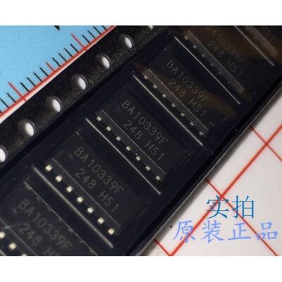 BA10339F-E2 丝印：BA10339F SOP-14 ROHM正品 IC配套