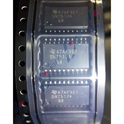 SN75174DWR SN75174 SOP-20宽体 四路差分驱动 TI进口原装