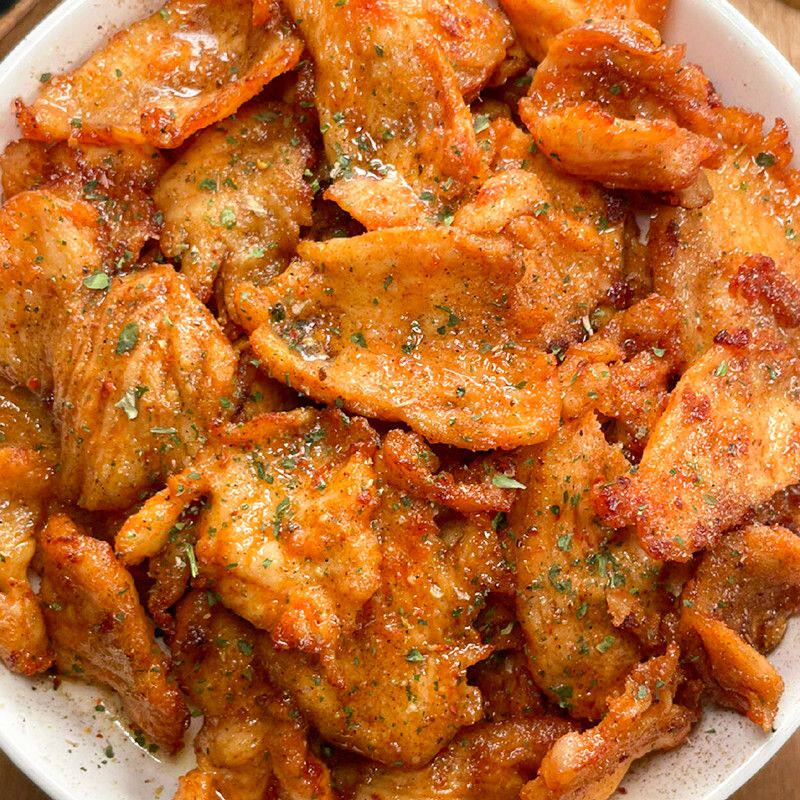 滇二娃吮指麻酱鸡排即食高蛋白鸡胸肉片健身减低零食卡脂解馋小吃