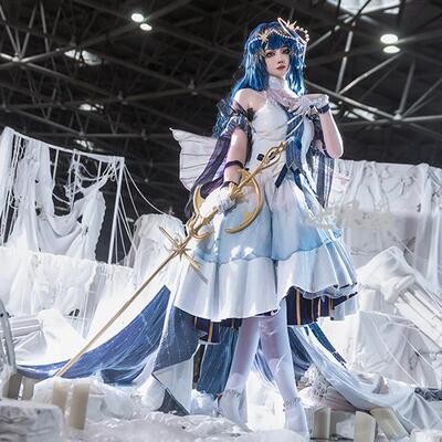 迷漫殿 明日方舟星极cos服 殿堂上的游禽 cosplay服装 Astesia