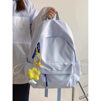 法国MlcanIKans韩版双肩包初高中学生休闲百搭小清新书包可爱背包