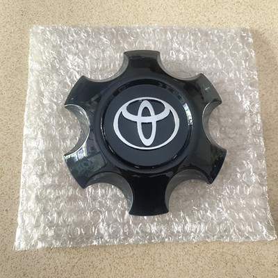 适用于 酷路泽霸道轮毂盖陆巡LC76LC80奔跑者RAV4黑色轮毂中心盖