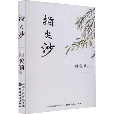 正版书籍 指尖沙向俊颖山西人民出版社文学  人天书店畅销书排行榜