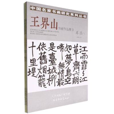 正版书籍 王界山书画作品集(全三册)王界山绘天津杨柳青画社艺术  人天书店畅销书排行榜