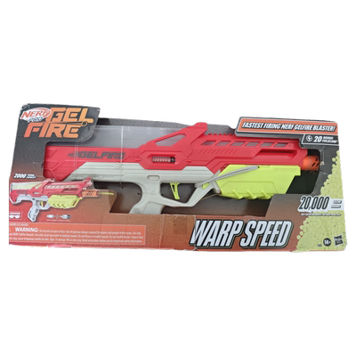 瑕疵孩之宝nerf PRO warp speed 全自动高速电动发射器