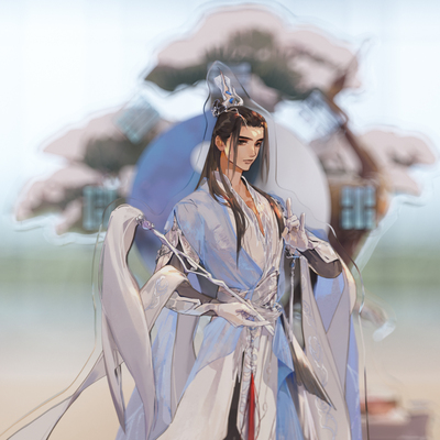 剑网3纯阳道长旋转立牌