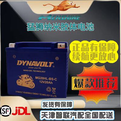 庞巴迪摩托艇火花SeaDoo 215 260 300 YTX20L-BS电瓶12V18AH电池