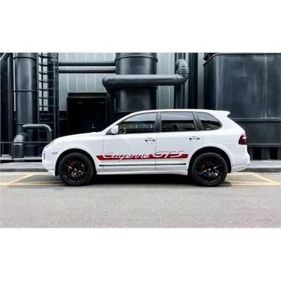保时捷老款卡宴车身车贴拉花越野车957CayenneGTS侧裙拉花装饰贴