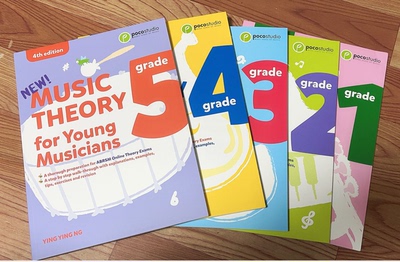 正版ABRSM英皇 POCO MUSIC THEORY FOR YOUNG MUSICIANS BOOK1-5
