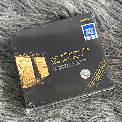现货正版 Jazz At The Pawnshop 当铺爵士30周年 3SACD+DVD 碟片