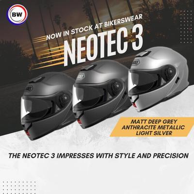 日本进口SHOEI NEOTEC 3代摩托车头盔双镜片摩旅巡航揭面盔