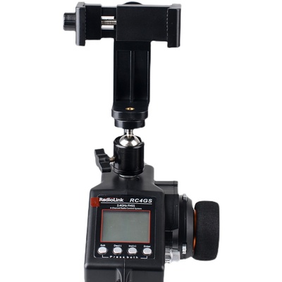 横竖可调节RC4GS RC6GS V2乐迪遥控器枪控手机显示器支架拍摄角度