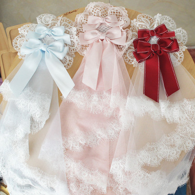 圣诞H多色Lolita蝴蝶结花丸