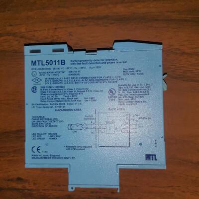 议价 MTL5011B安全删模块,功能正常。