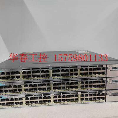 议价 思科WS-3750X-48T-S 48口千兆交换机 现货3台
