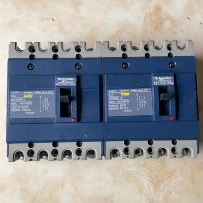 议价 塑壳断路器4P100安开关 EZD100E 100A