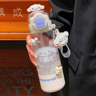 2025新款三丽鸥三饮吸管水杯女生