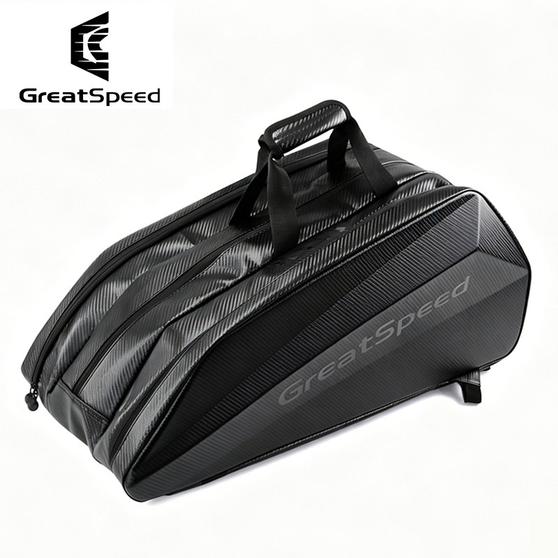 greatspeed四大满贯6-9支装硬壳网球包羽毛球包单肩双肩独立鞋仓