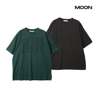 JIEDA水洗破坏短袖T恤25SS