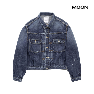 现货 VISVIM SS 101X JKT DMGD-1010 牛仔夹克 25FW