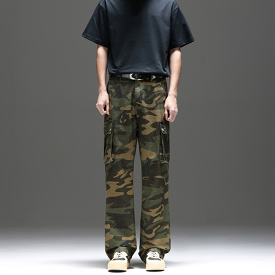 UNKNOWTAL暗格迷彩工装裤