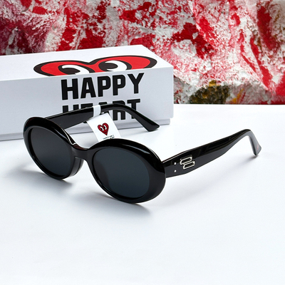 查尔斯桃心太阳镜2025年新款椭圆