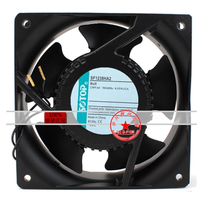 全新SOTOP 12CM/厘米 SF1238HA2S 230V 机柜设备交流散热风扇