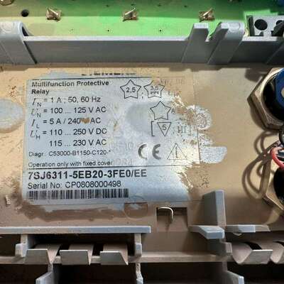 议价SIPROTEC多功能保护继电器，型号7SJ6311-可维修