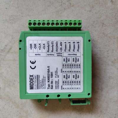 议价MIDDEX步进驱动器 K480216A-5，，实物可维修