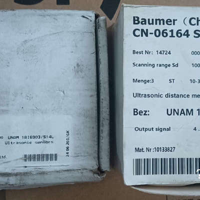 议价全新Baumer堡盟超声波传感器UNAM 18I6903/S