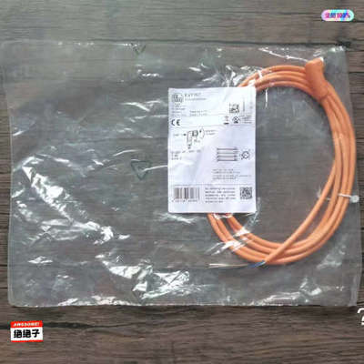 全新原装正品 IFM易福门 EVT067 传感器线 4芯